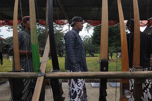 Lomba Jemparingan di Boyolali, Lestarikan Olahraga Panahan Tradisional - Espos.id