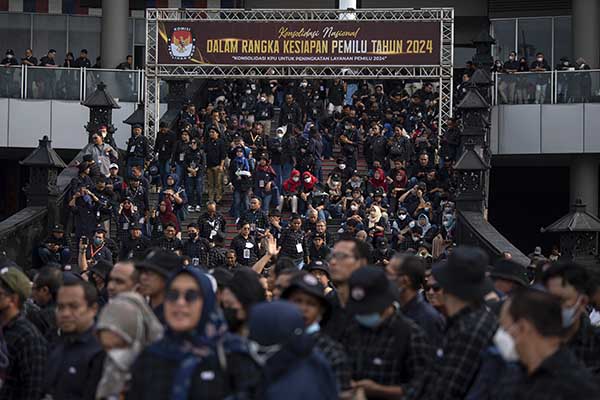 KPU Resmi Luncurkan Sura dan Sulu jadi Maskot Pemilu 2024 - Espos.id