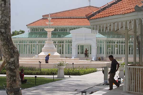 Potret Cantiknya Taman Pracima Pura Mangkunegaran jadi Wisata Baru di Solo - Espos.id