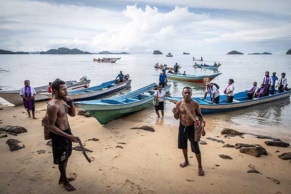 Buka Sasi di Raja Ampat, Tradisi Masyarakat Papua Jaga Sumber Daya Laut ...