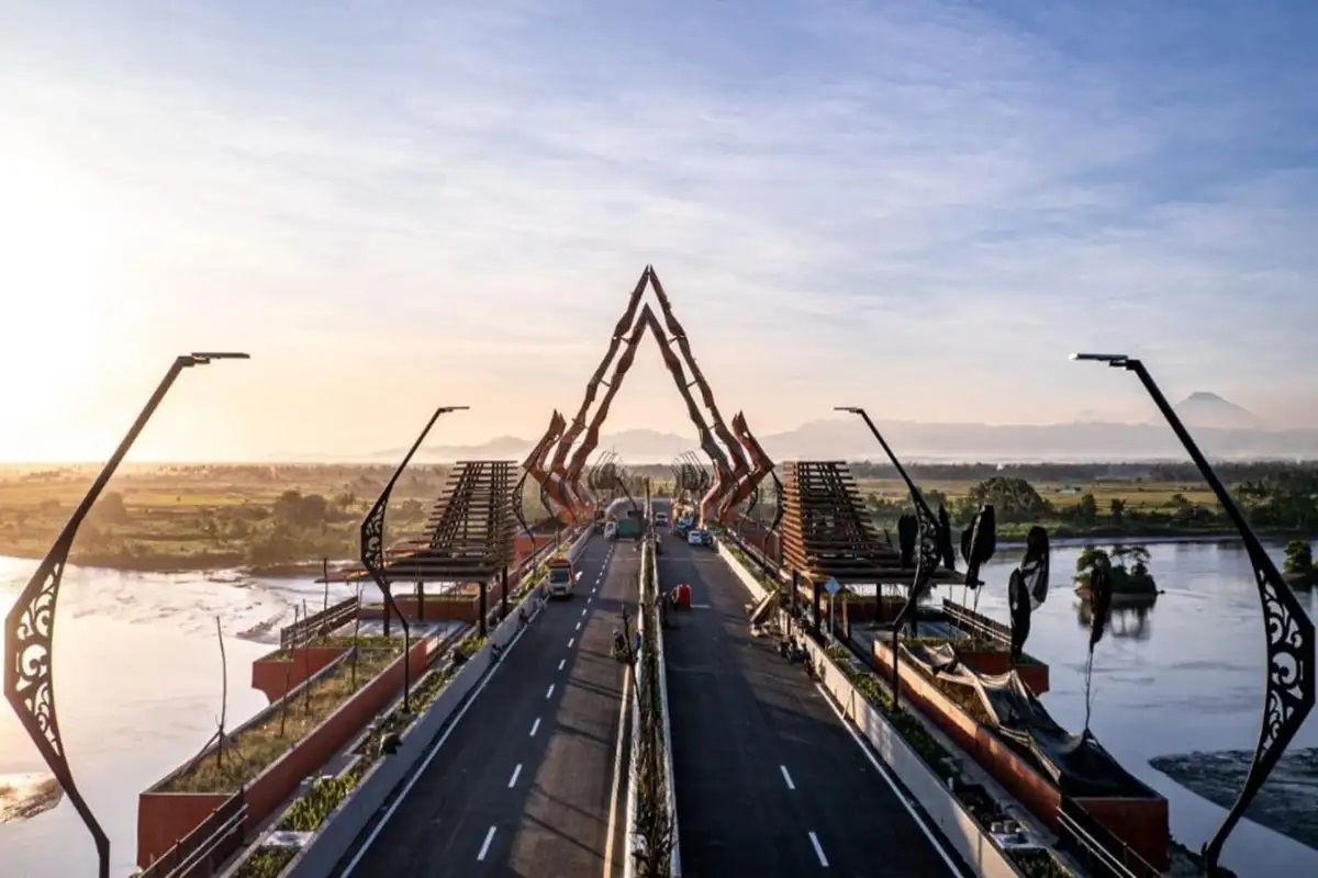 Terpanjang di DIY! Ini Penampakan Jembatan Pandansimo, Dibuka 10 ...